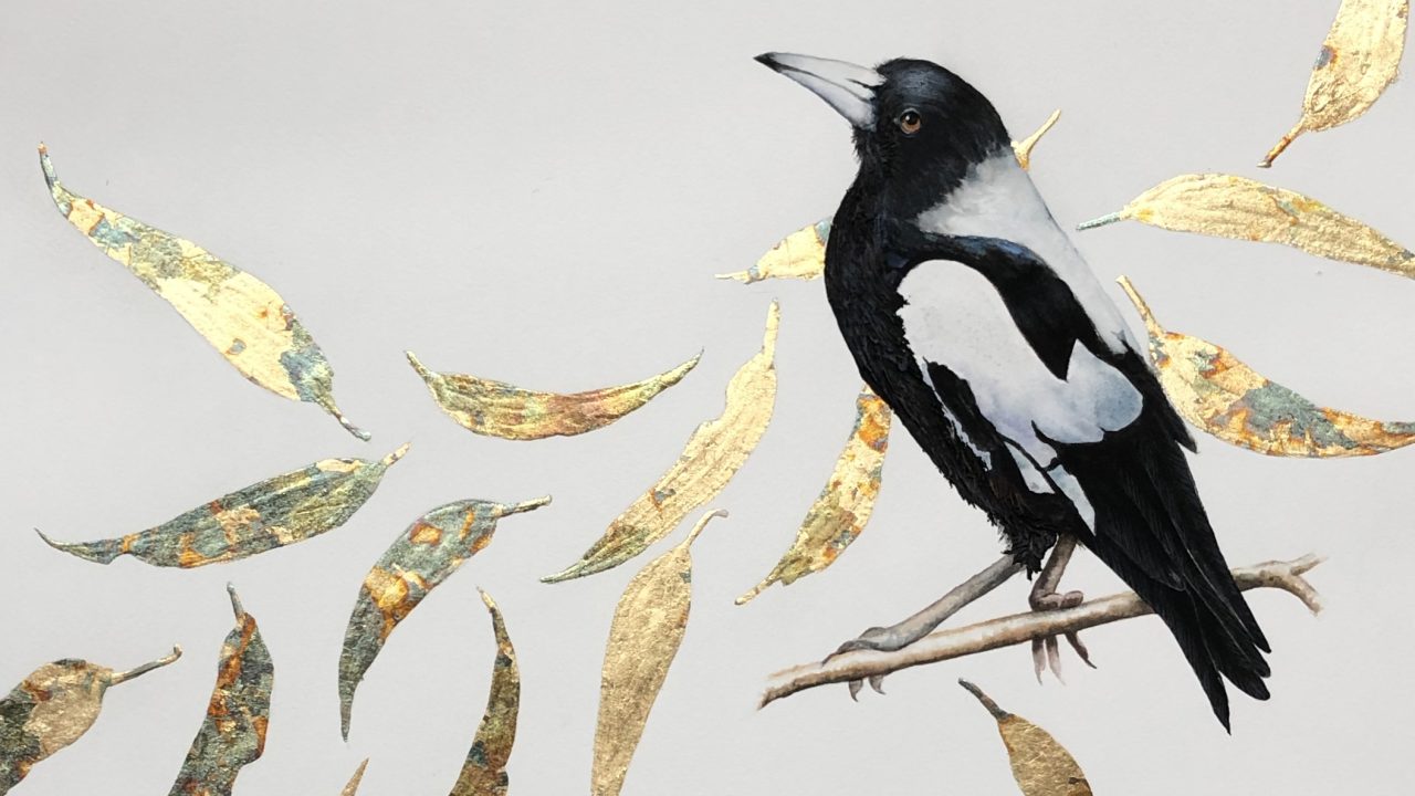 Gold leaf, gilding, paintings, art, art classes, art workshops